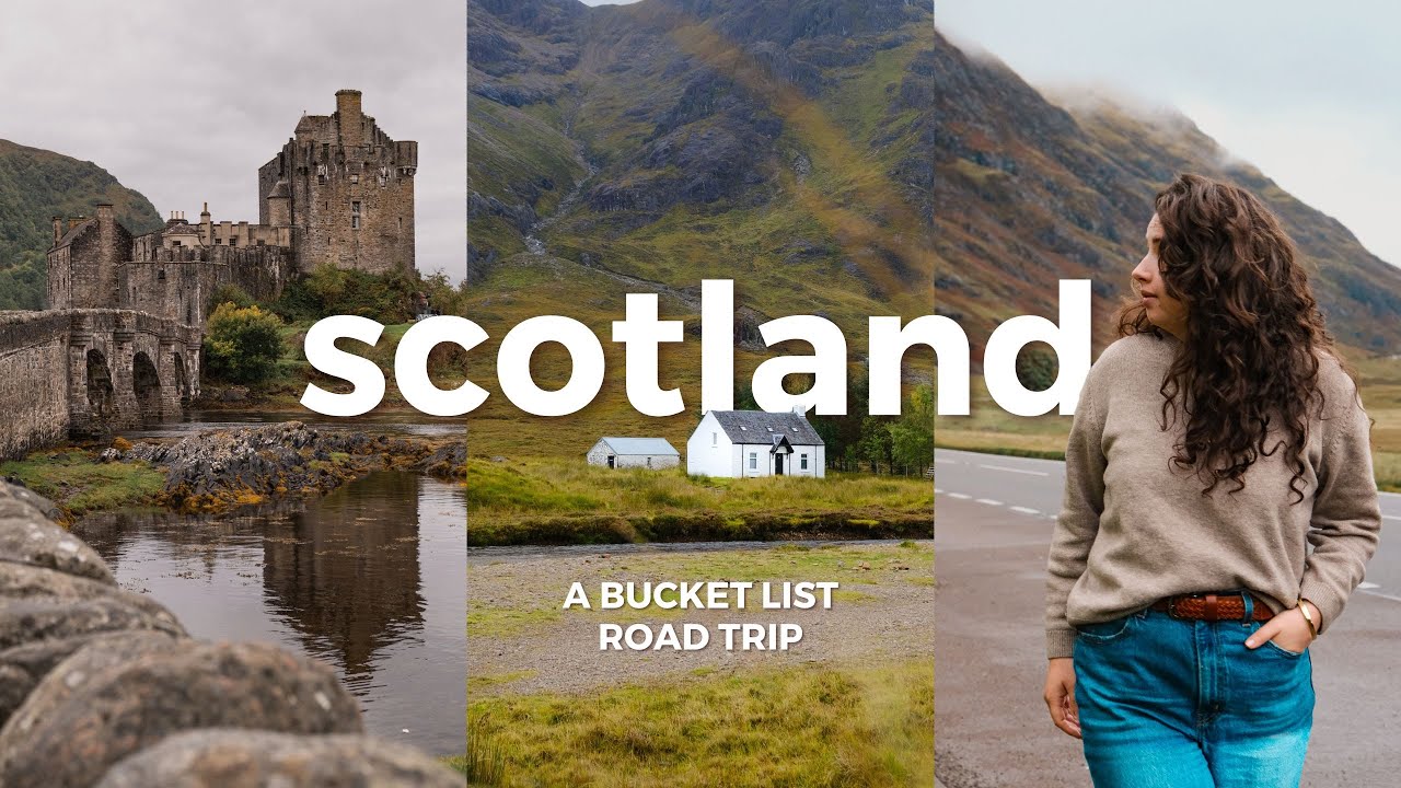 Scotland 5 Day Road Trip | Isle of Skye, The Highlands, West Coast ...